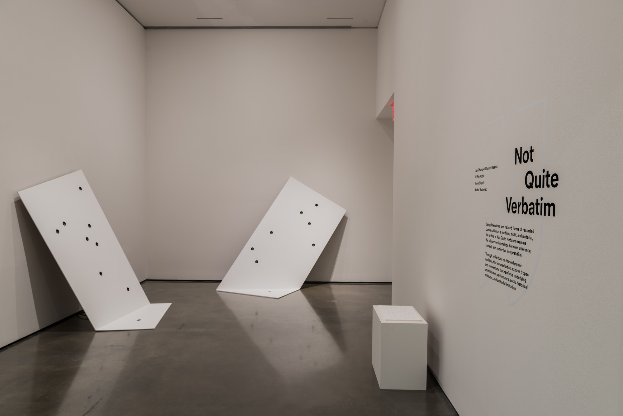 Not Quite Verbatim - CCS Bard